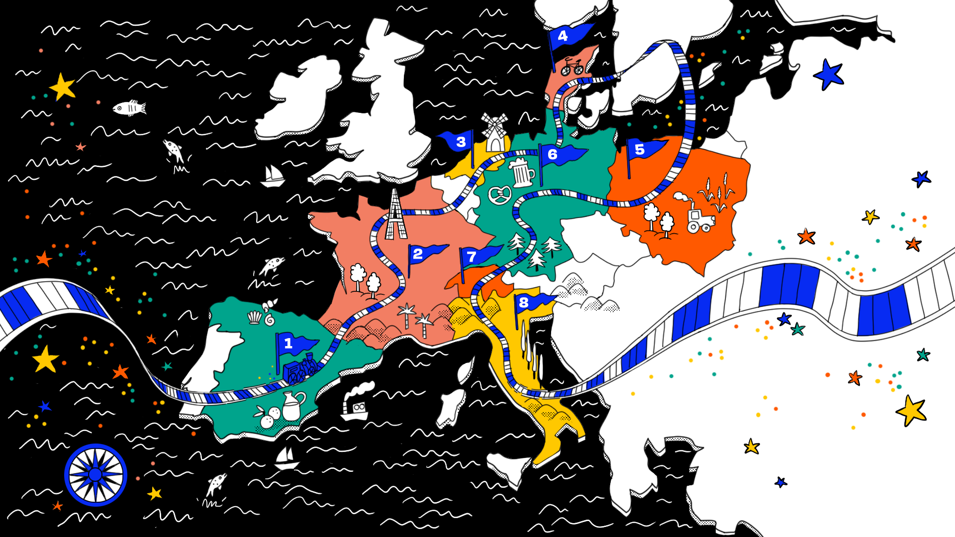 Trans-Europe Music Express : the summer edition - Europavox